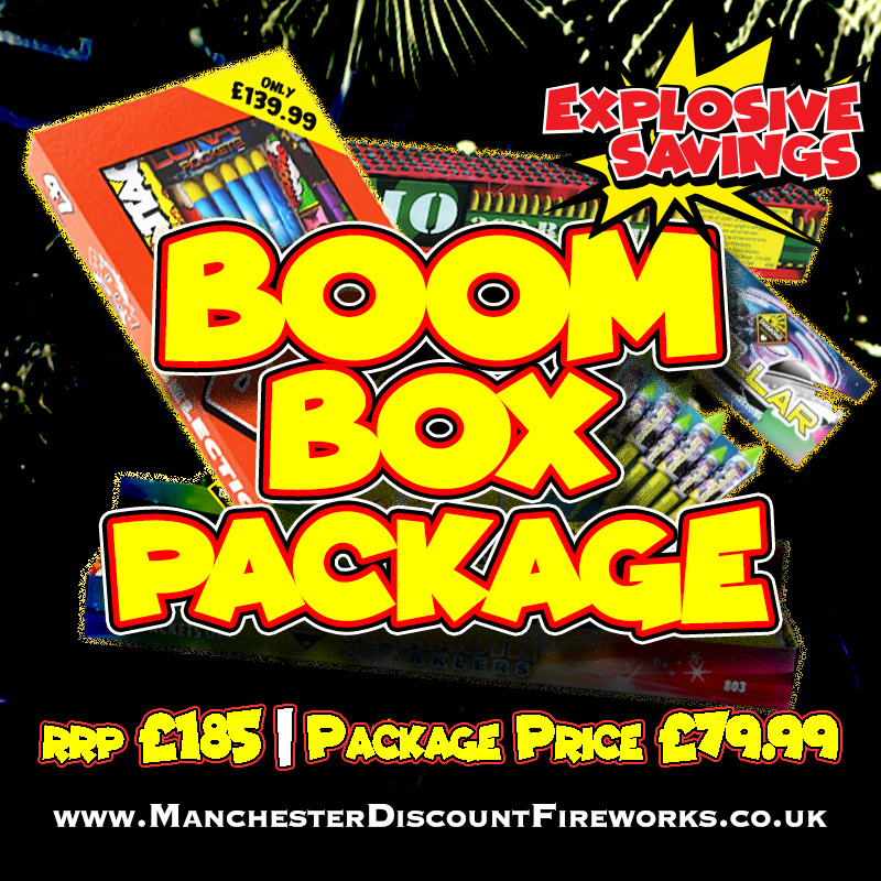 BOOM BOX PACKAGE – Manchester Discount Fireworks
